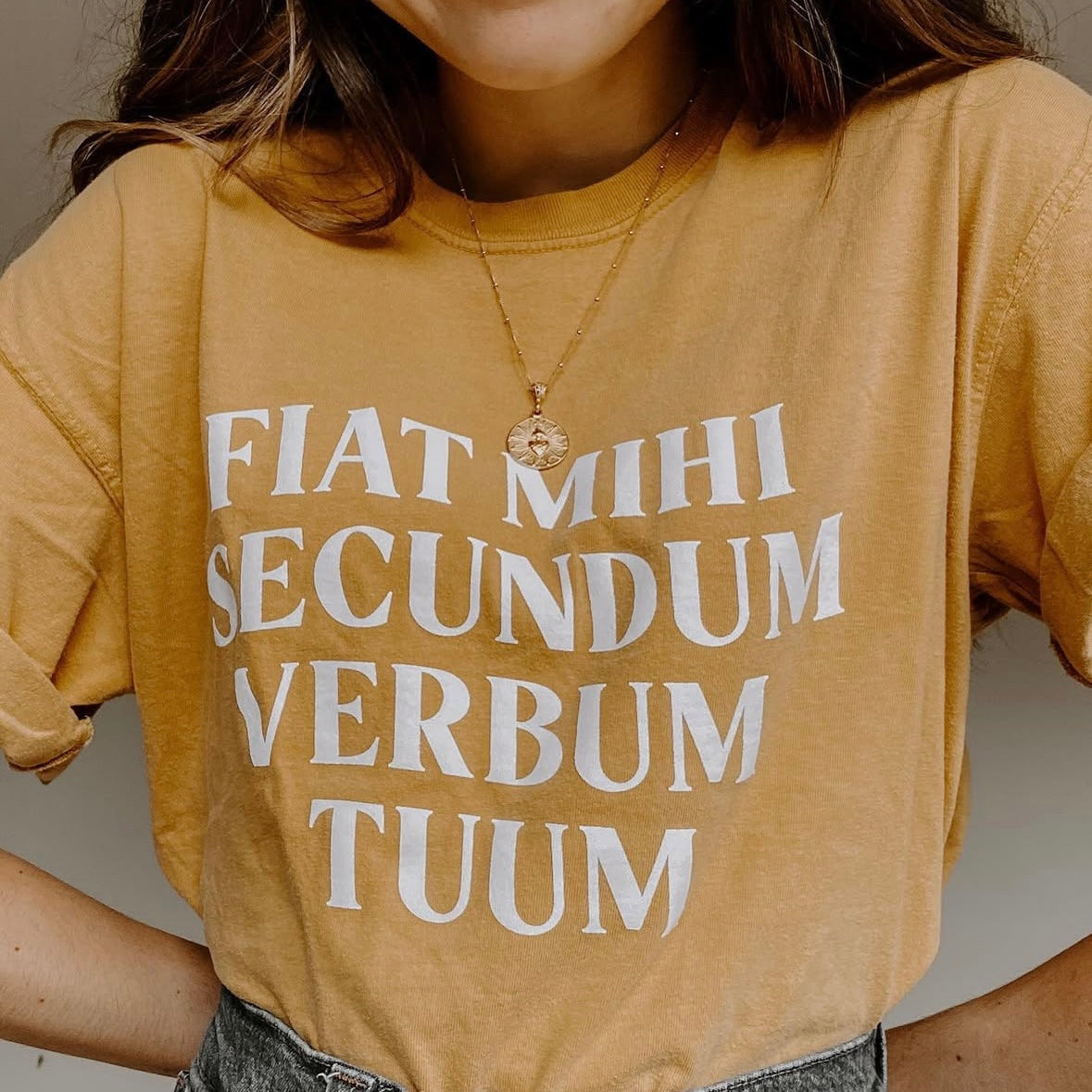 "Fiat" / Mary T-Shirt – Ascension