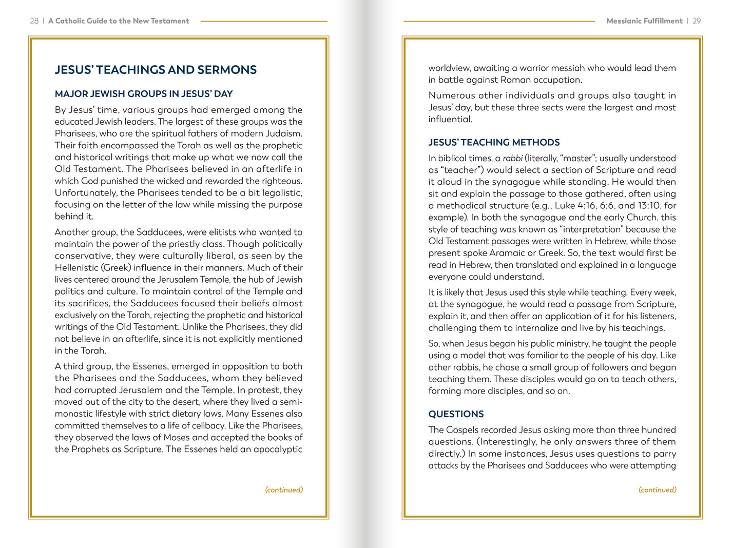 A Catholic Guide to the New Testament – Ascension