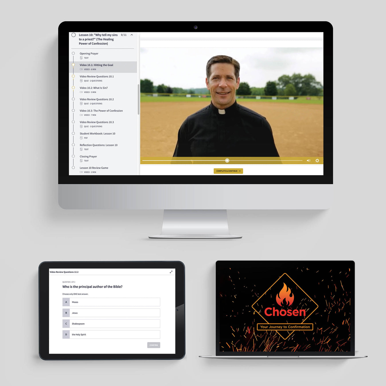 Chosen: Your Journey to Confirmation, Online Course – Ascension