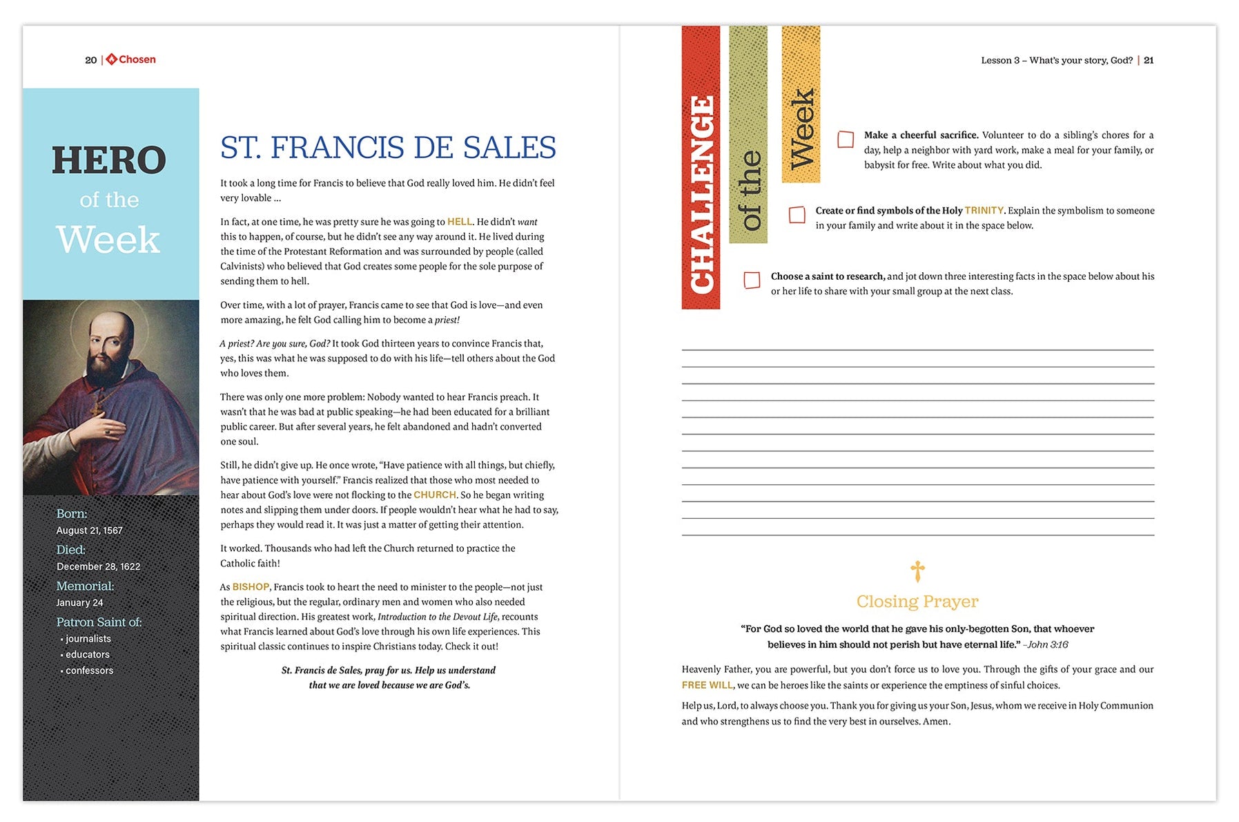 Chosen: Your Journey to Confirmation, Student Pack (Includes Online Co ...