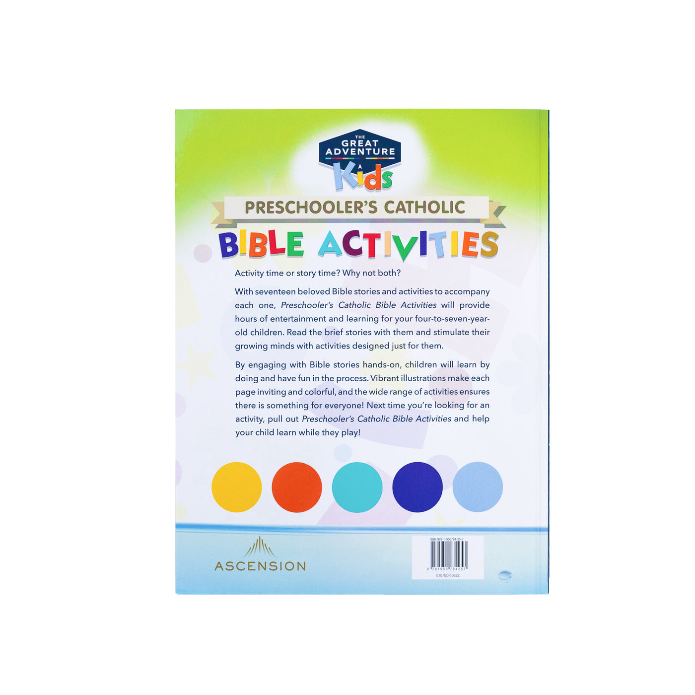 Preschooler's Catholic Bible Activities, Ages 4-7 – Ascension