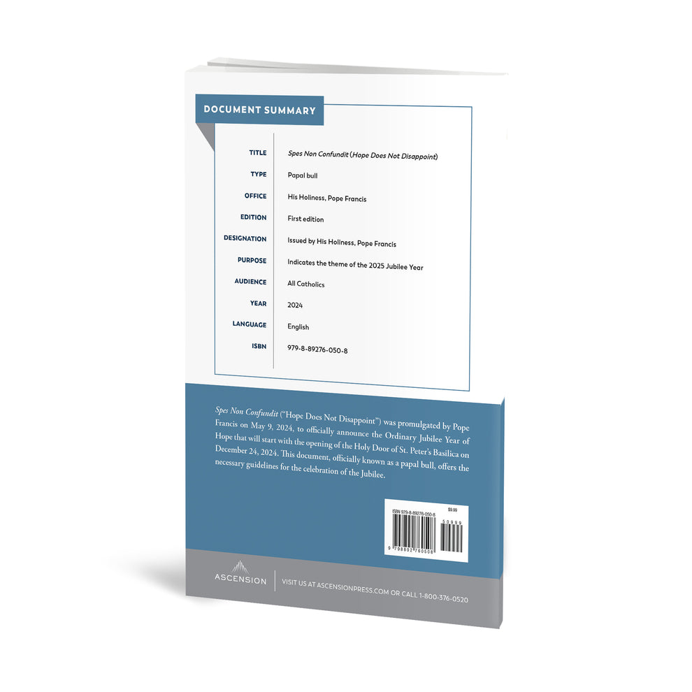 Spes Non Confundit (“Hope Does Not Disappoint”) – Ascension