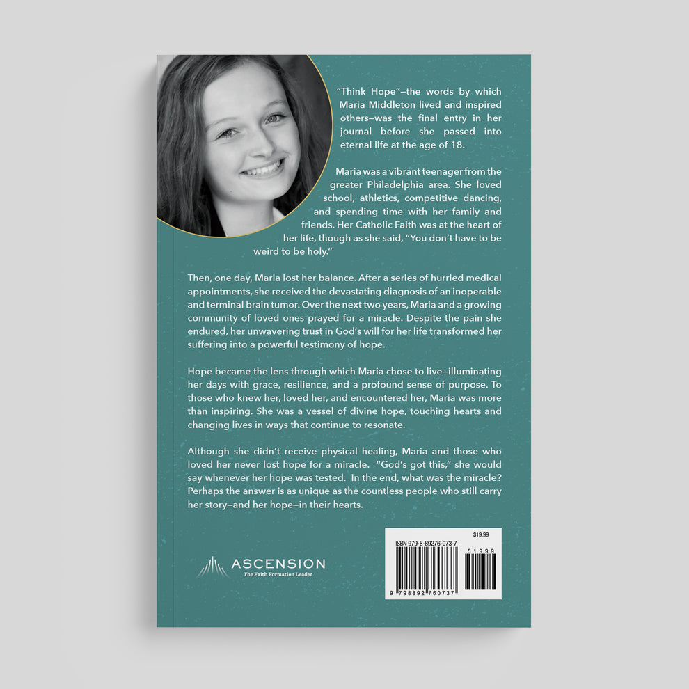 Think Hope: Maria Middleton's Life of Unyielding Trust in God – Ascension