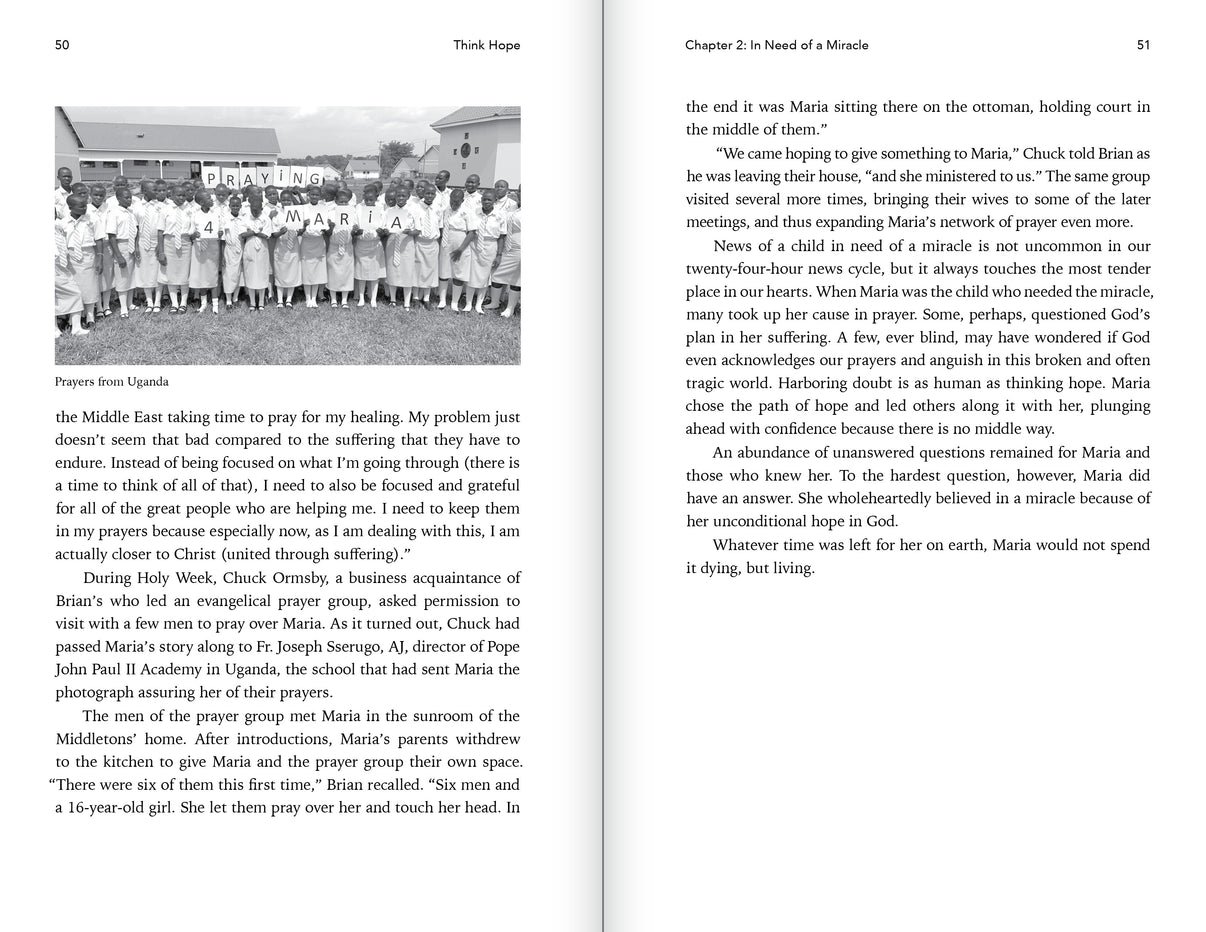 Think Hope: Maria Middleton's Life of Unyielding Trust in God – Ascension