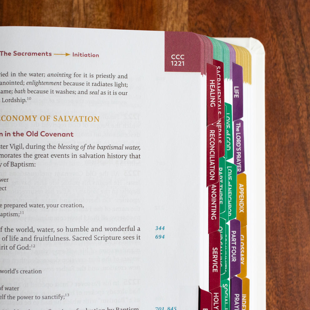 Foundations of Faith Catechism of the Catholic Church Indexing Tabs ...