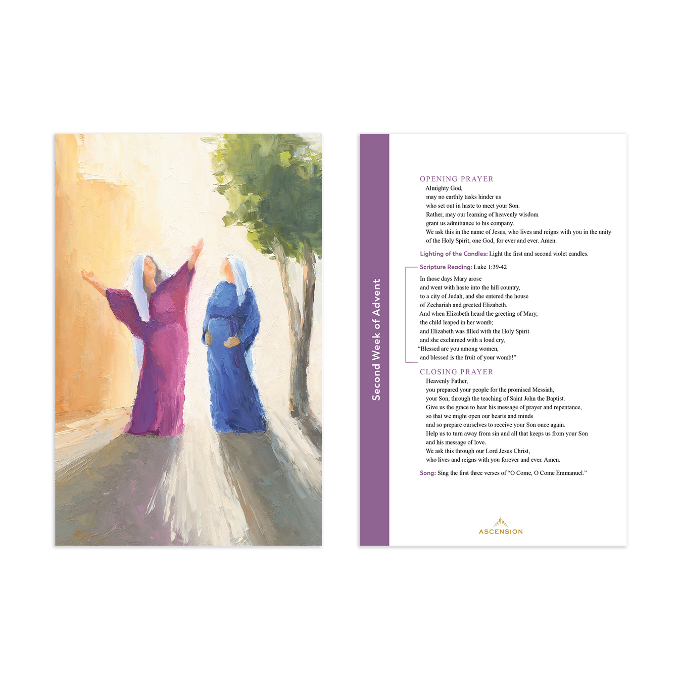 Rejoice! Advent Prayer Cards – Ascension