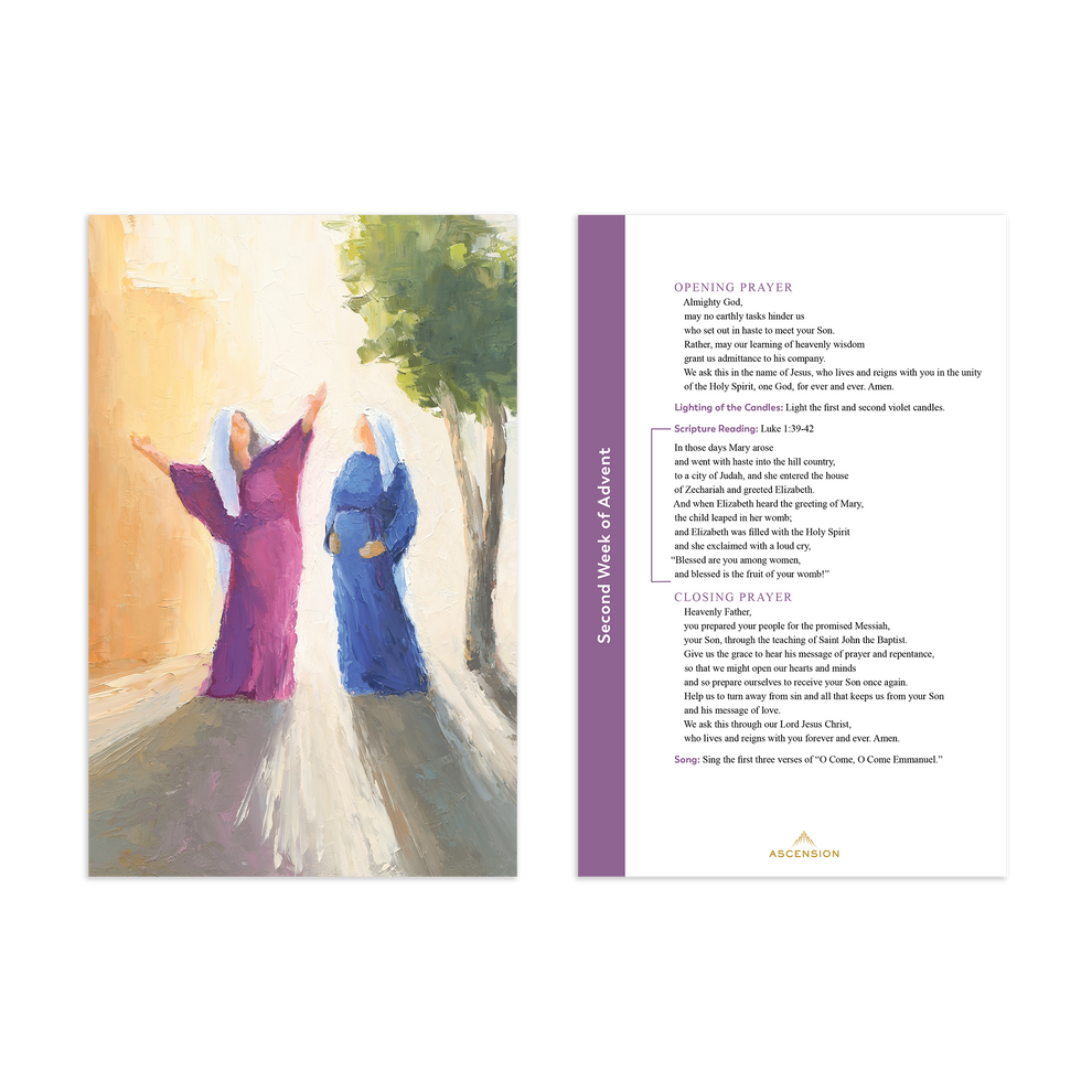 Rejoice! Advent Prayer Cards – Ascension