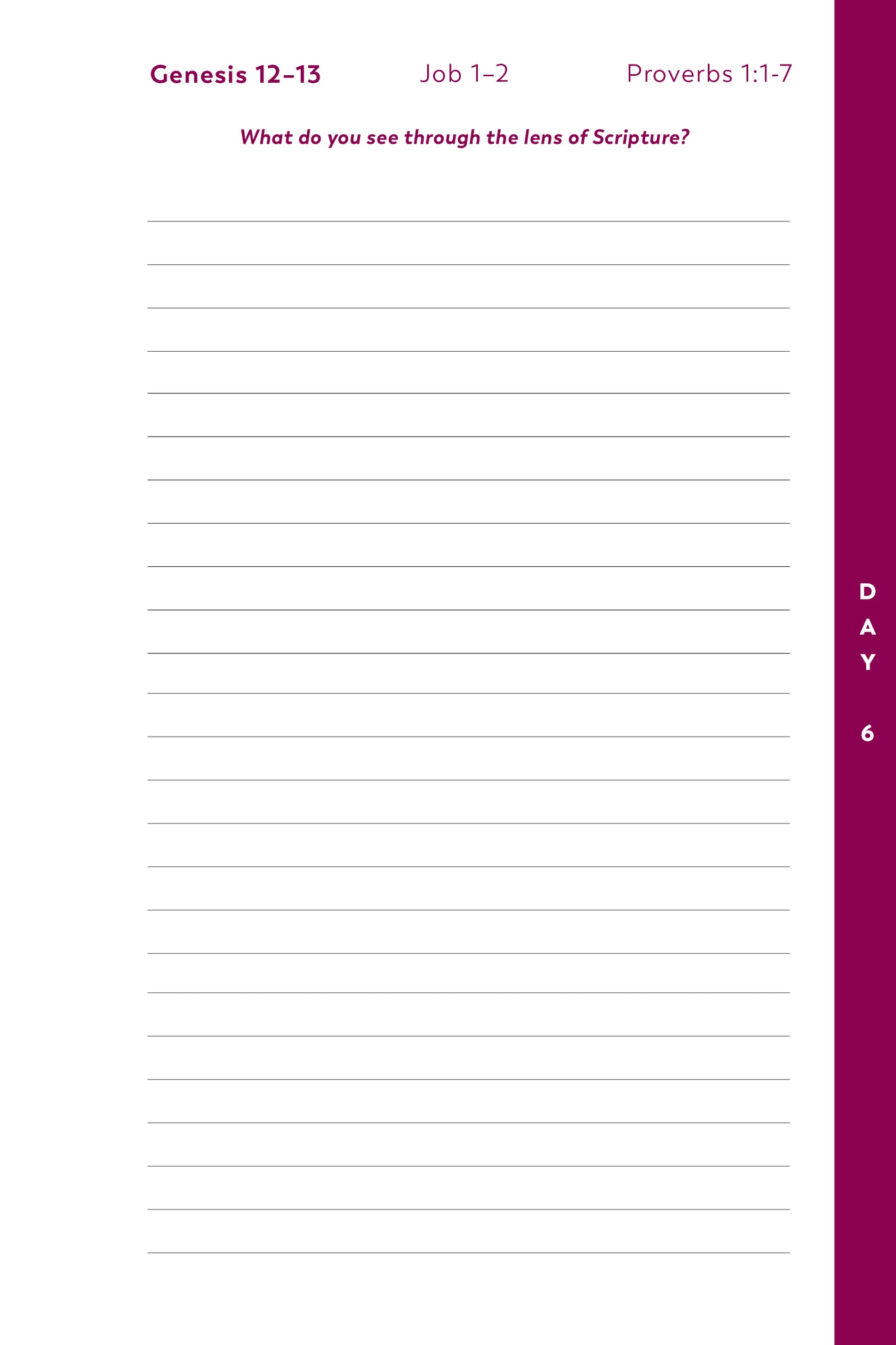 The Bible in a Year Notebook, 2nd Edition – Ascension