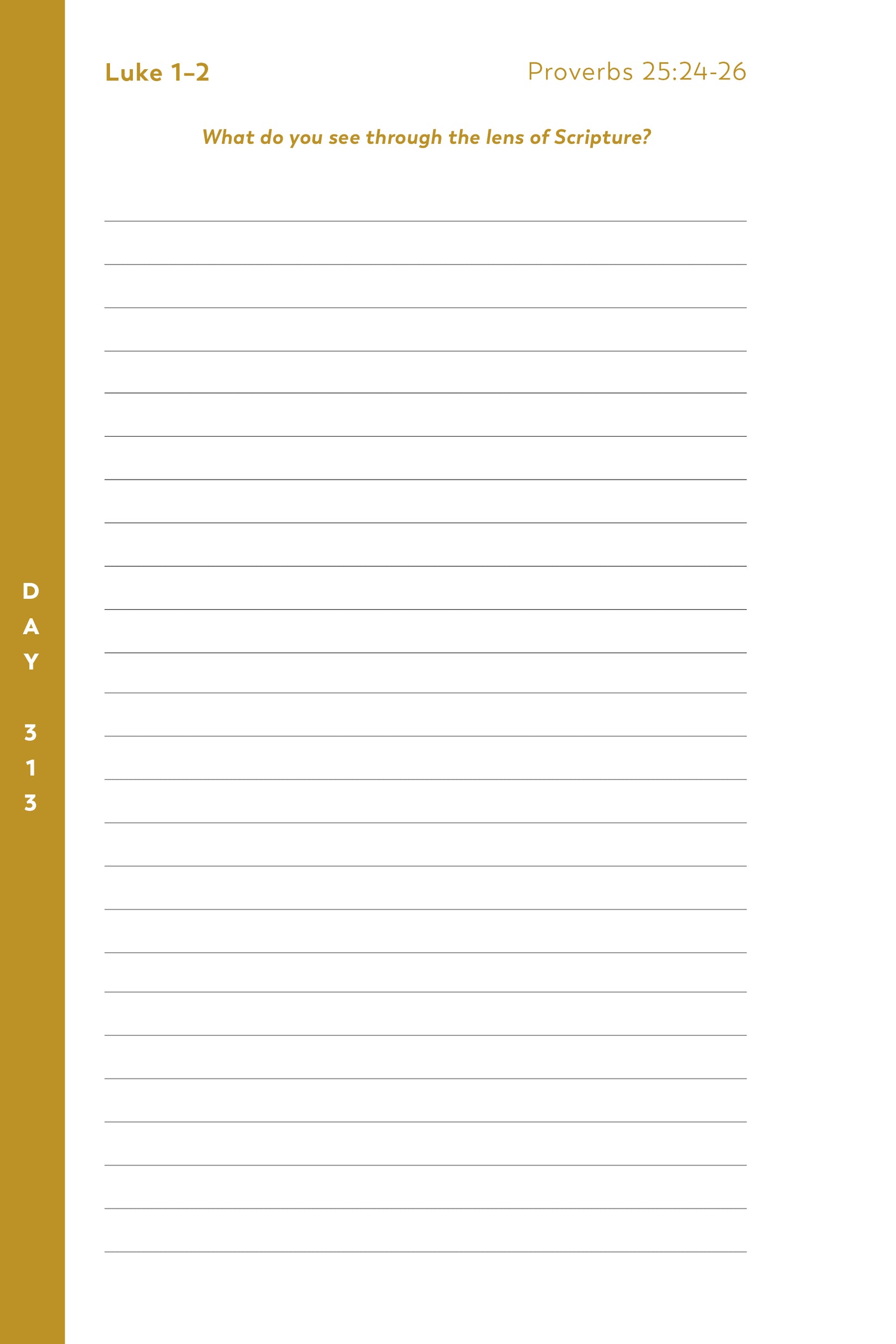 The Bible in a Year Notebook, 2nd Edition – Ascension