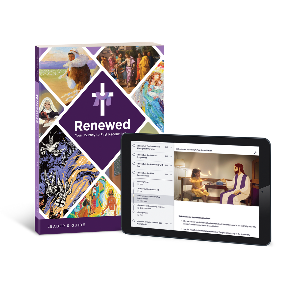 Renewed: Your Journey to First Reconciliation Leader's Guide (Includes ...