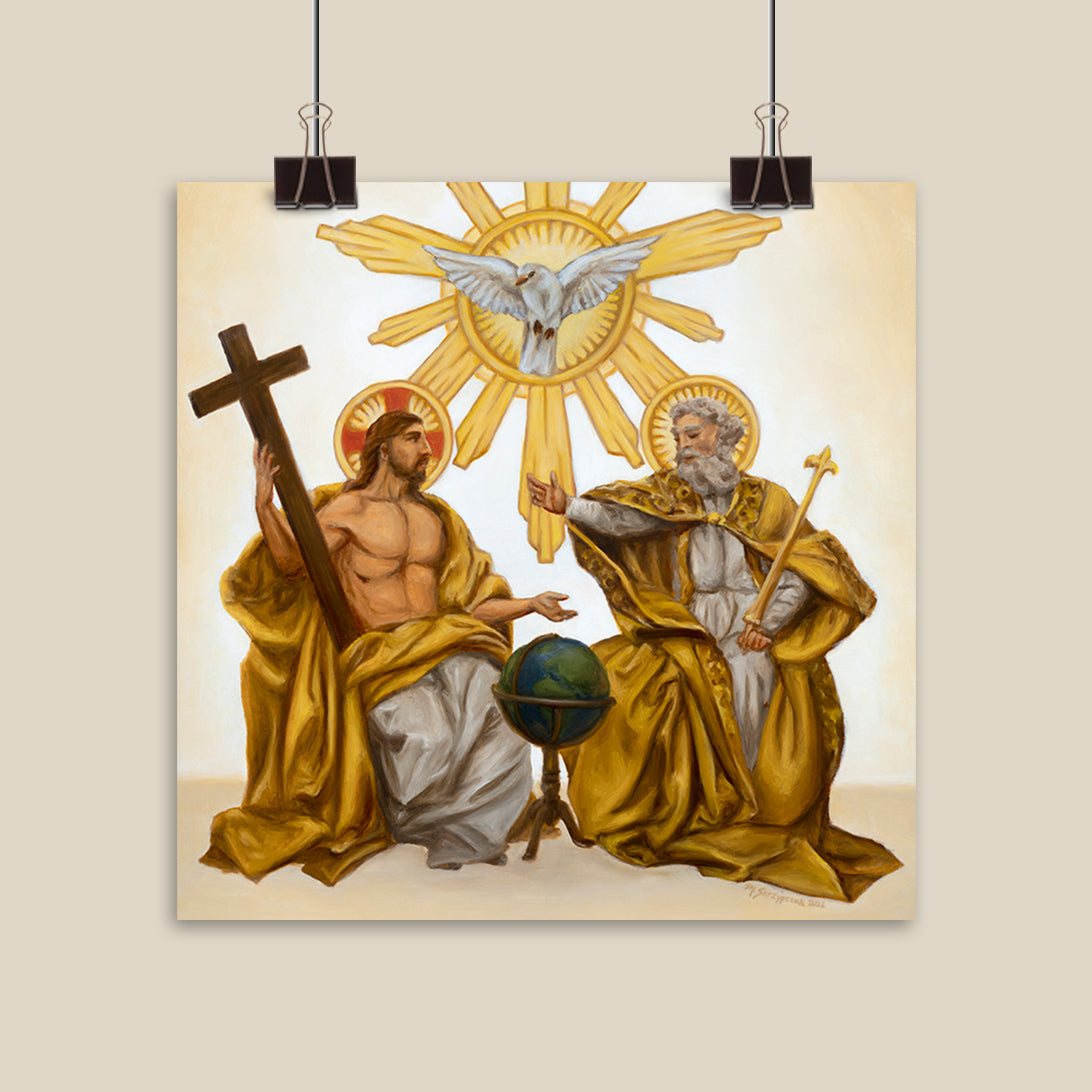 Fine Art Print - The Holy Trinity (12x12) – Ascension