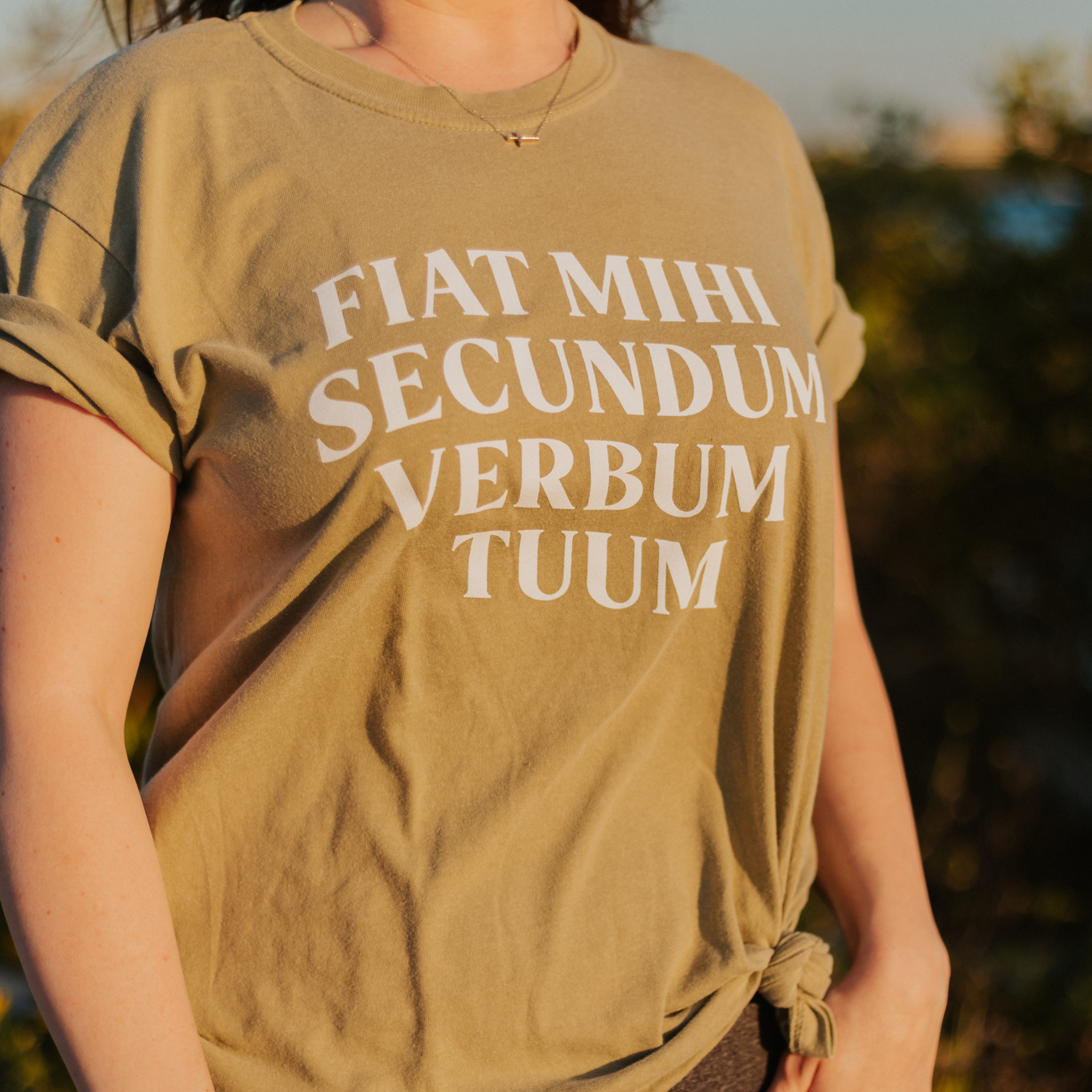 "Fiat" / Mary T-Shirt – Ascension