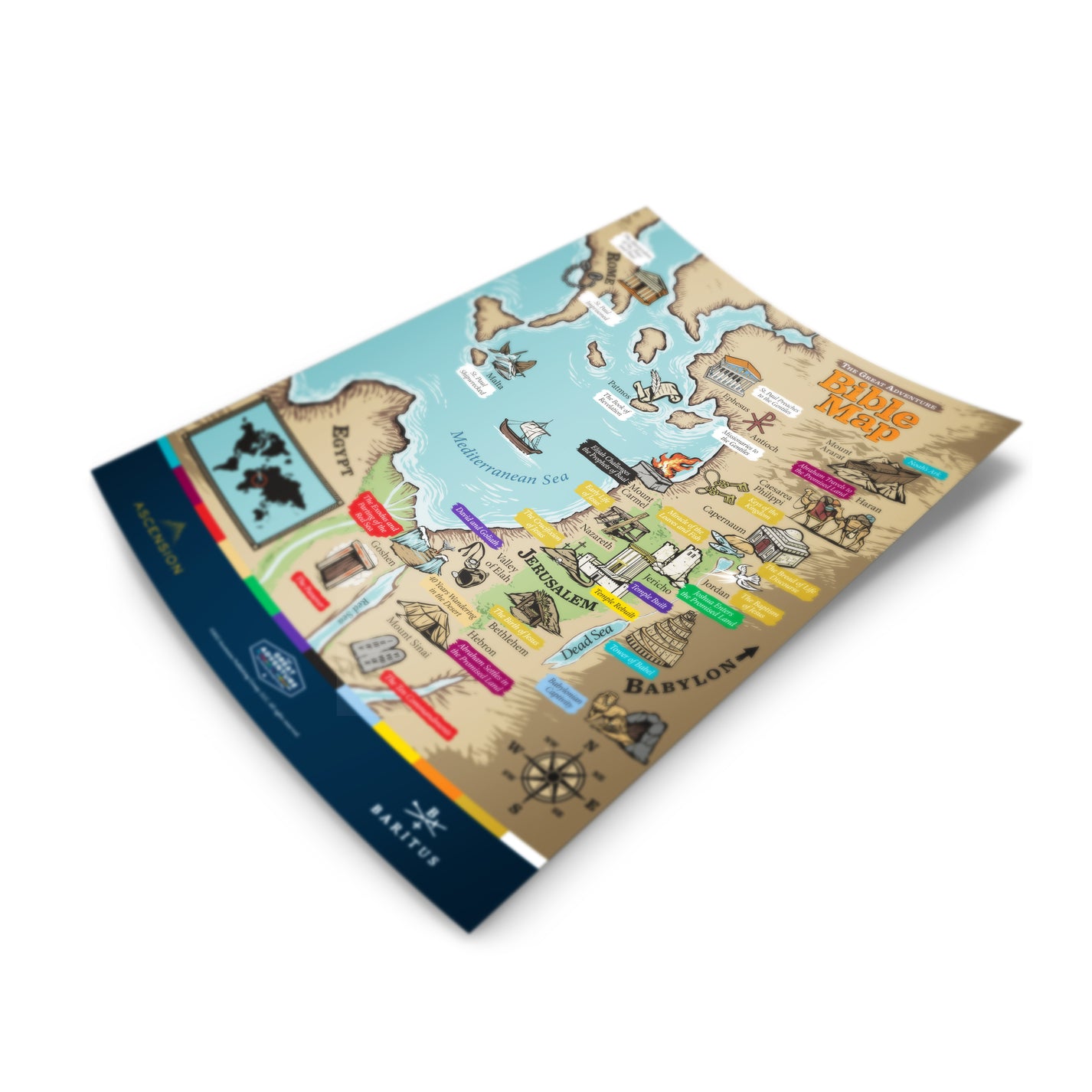 The Great Adventure Bible Map – Ascension