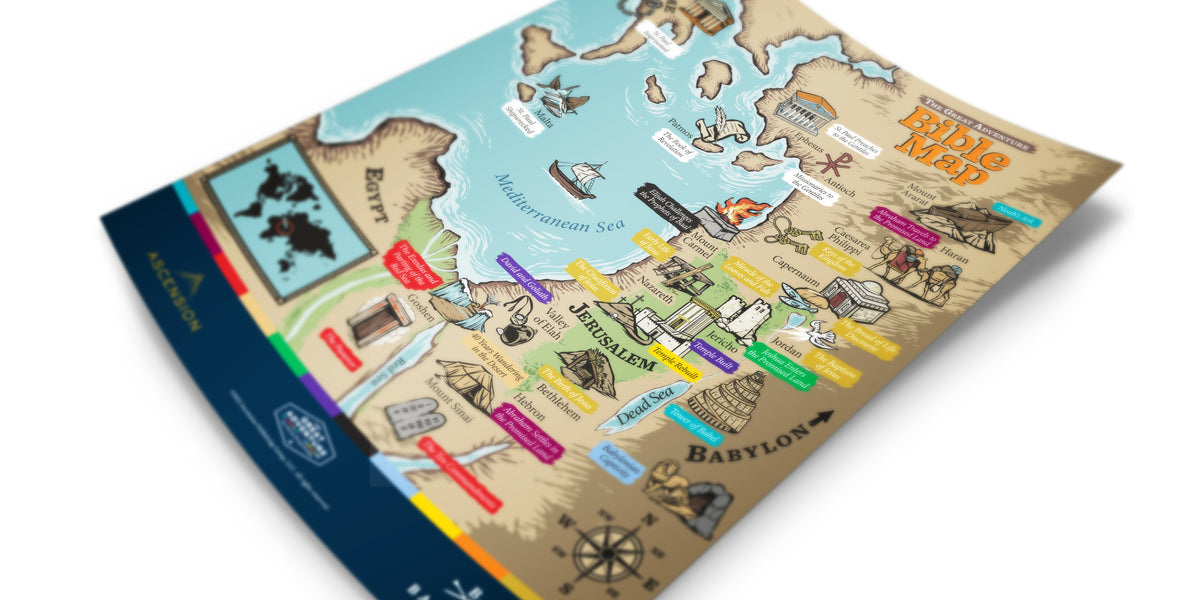 The Great Adventure Bible Map – Ascension