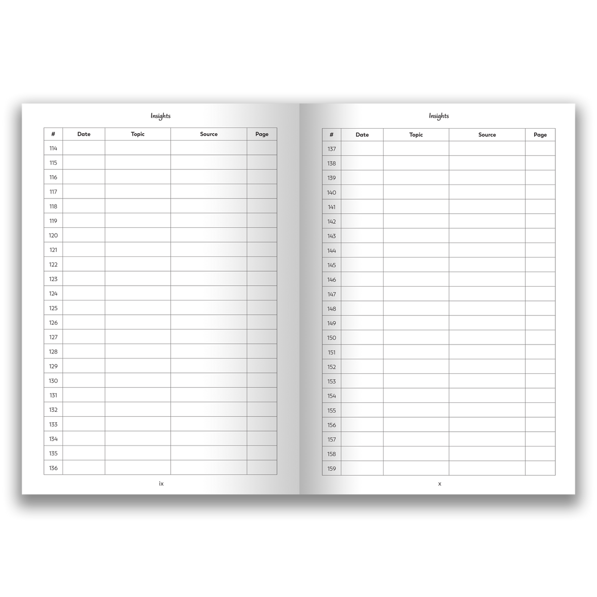 Insight Journal – Ascension